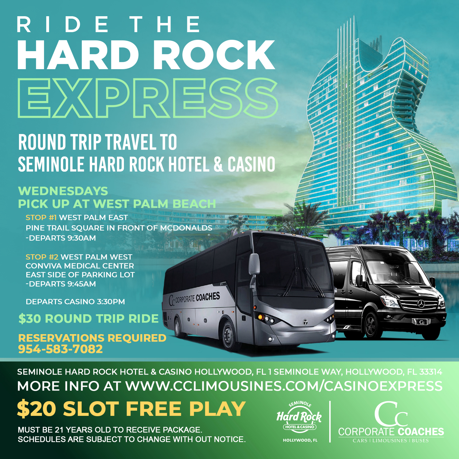 Casino Express - Corporate Coaches